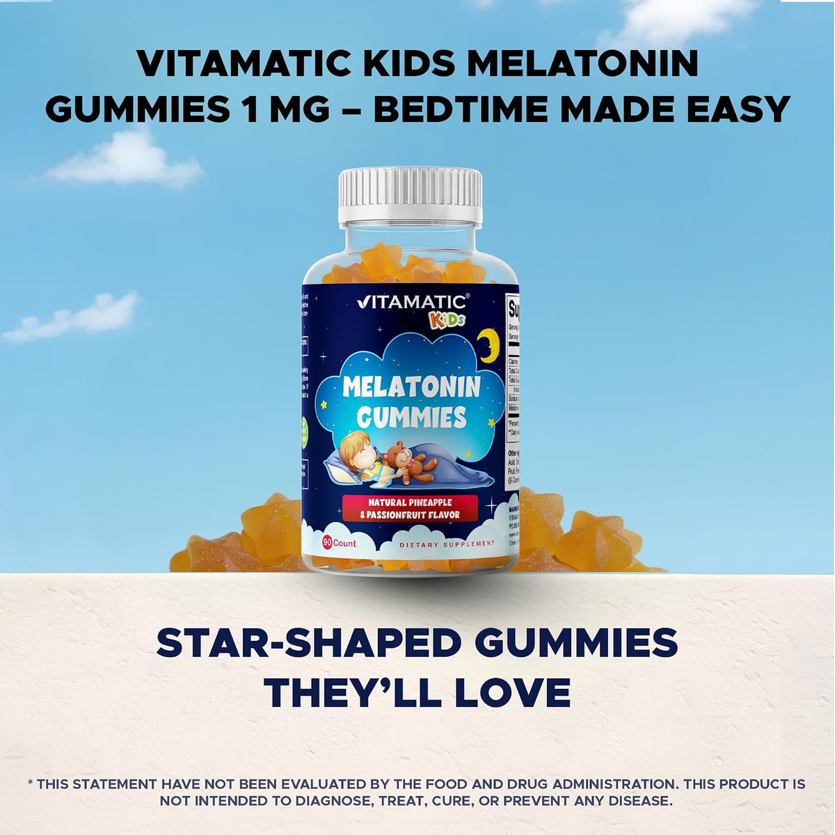 Vitamatic melatonin for restful nights