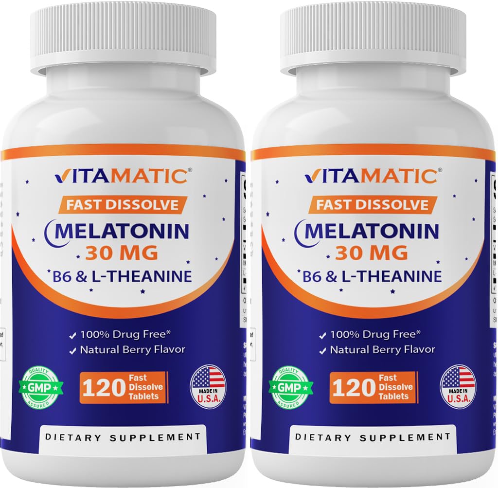 Vitamatic melatonin for restful sleep