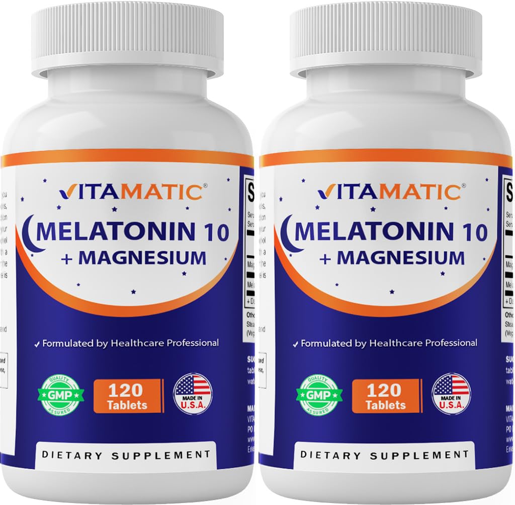 Vitamatic melatonin for restful sleep
