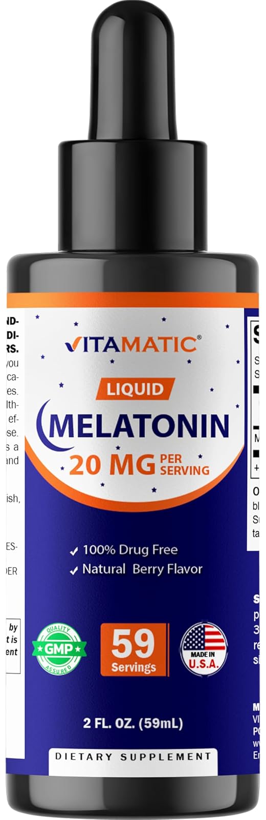 Vitamatic melatonin for restful sleep