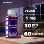 Vitamatic melatonin gummies for nighttime routine