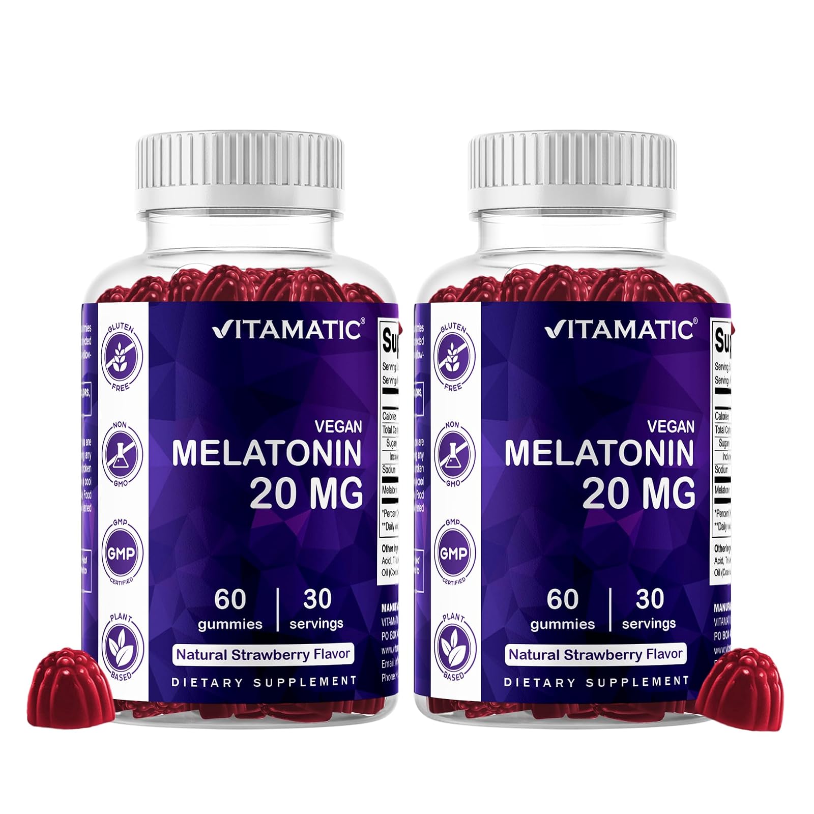 Vitamatic melatonin gummies for sleep