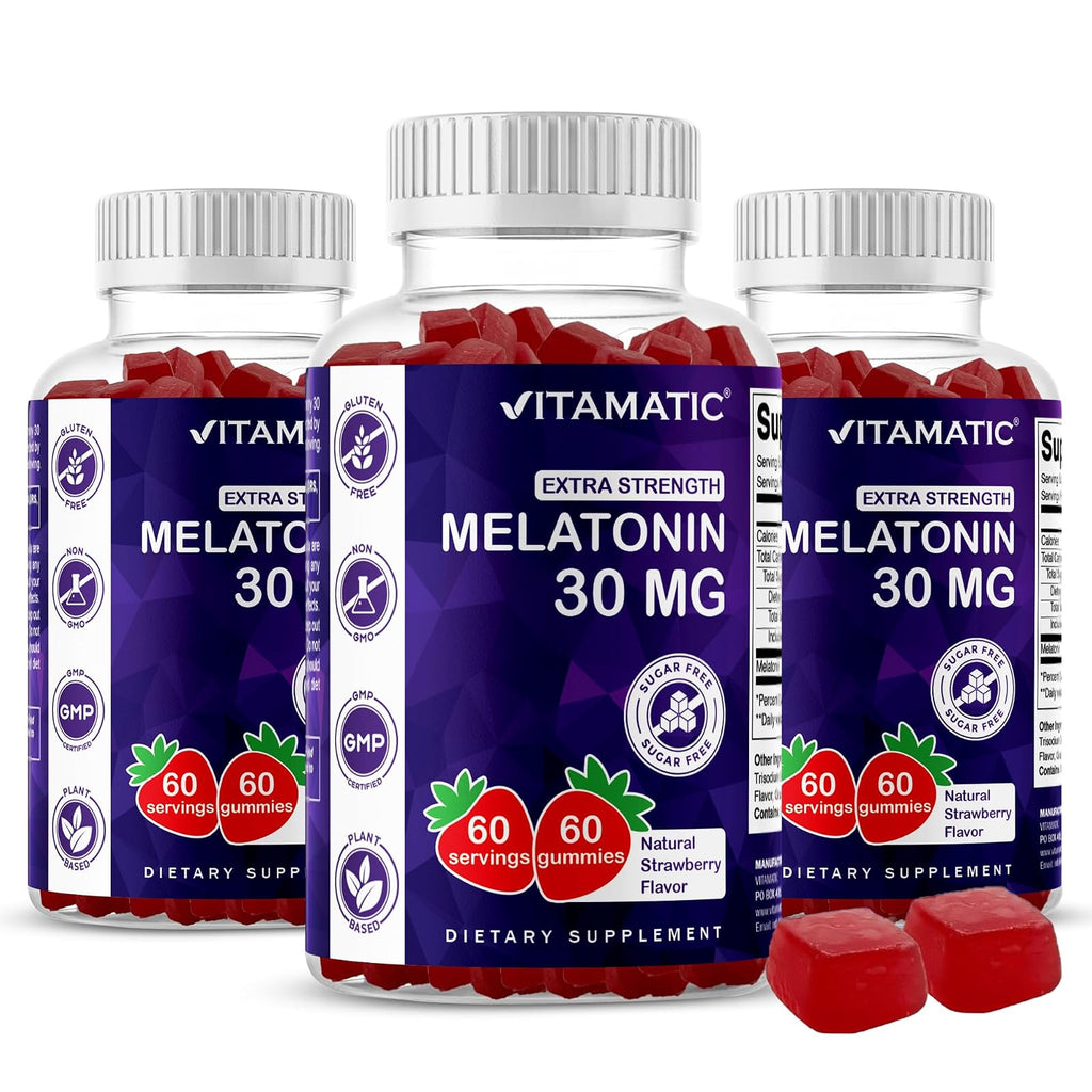 Vitamatic melatonin gummies for sleep