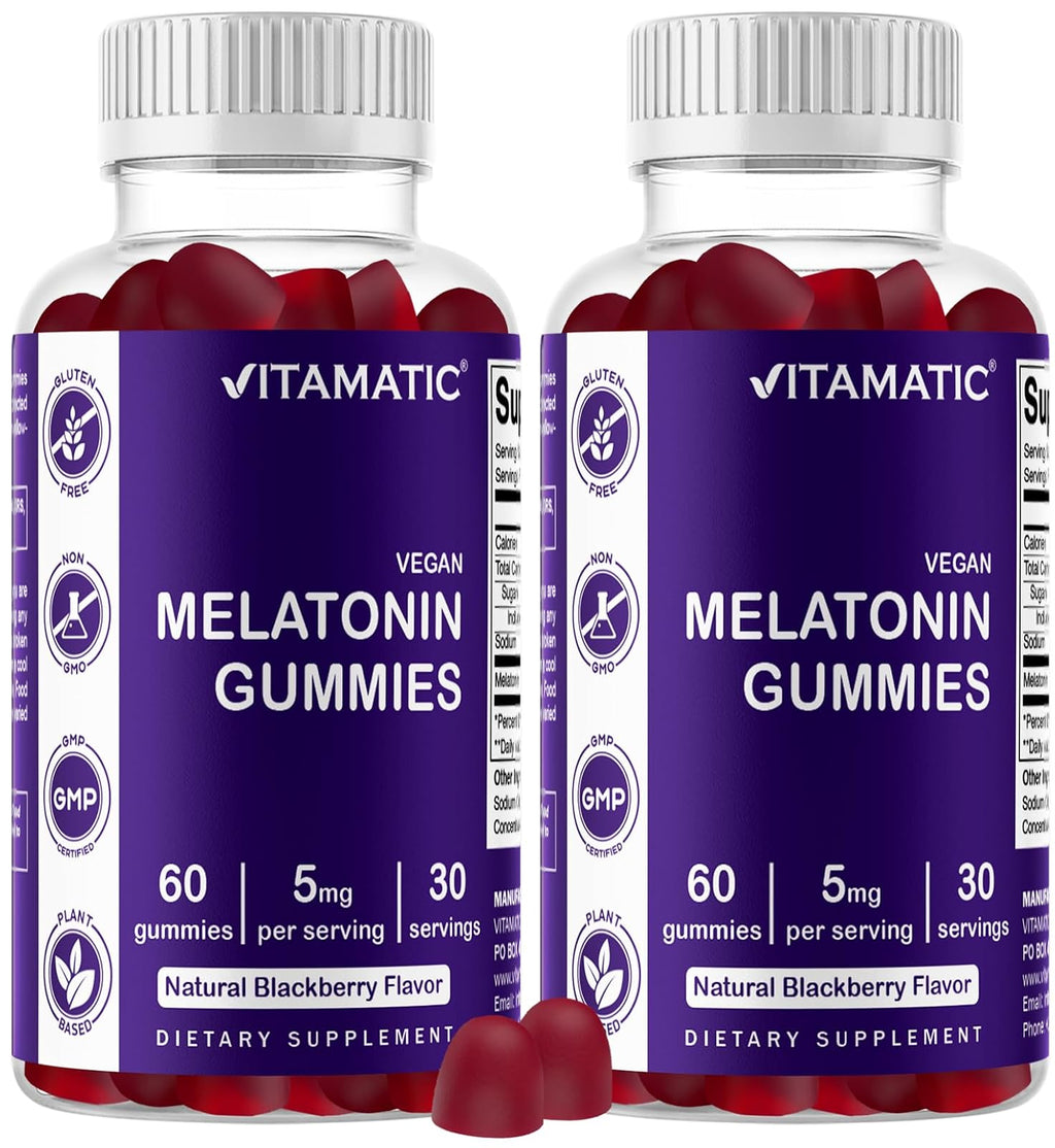 Vitamatic melatonin gummies for sleep