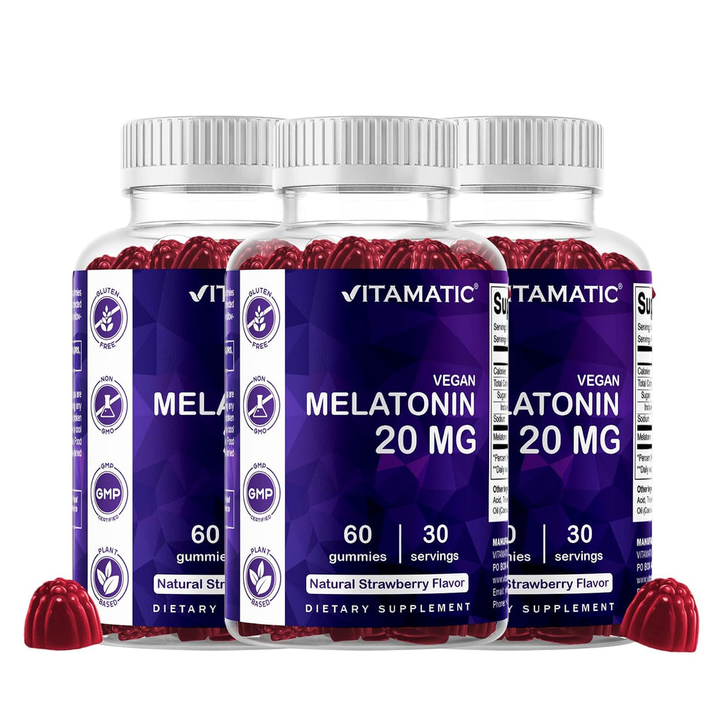 Vitamatic melatonin gummies for sleep