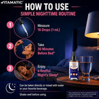 Vitamatic melatonin support for relaxation