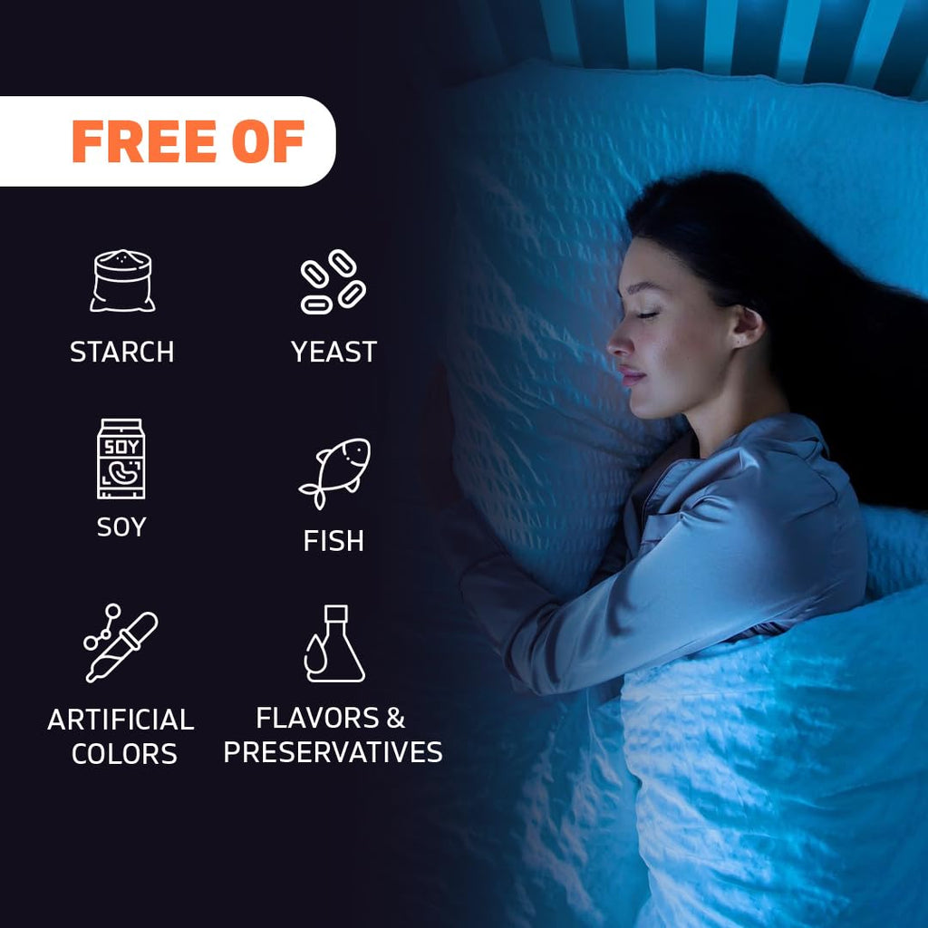 Vitamatic melatonin tablets for relaxation