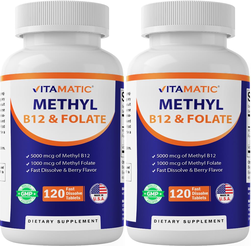 Vitamatic Methyl Folate fast dissolve tablets