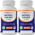 Vitamatic Methyl Folate vegetarian capsules