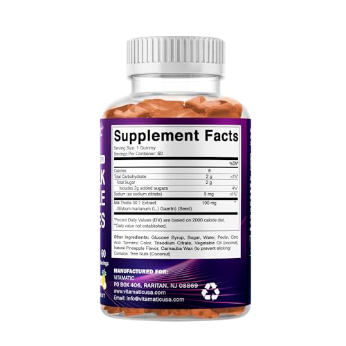 Vitamatic milk thistle for plant-based nutrition