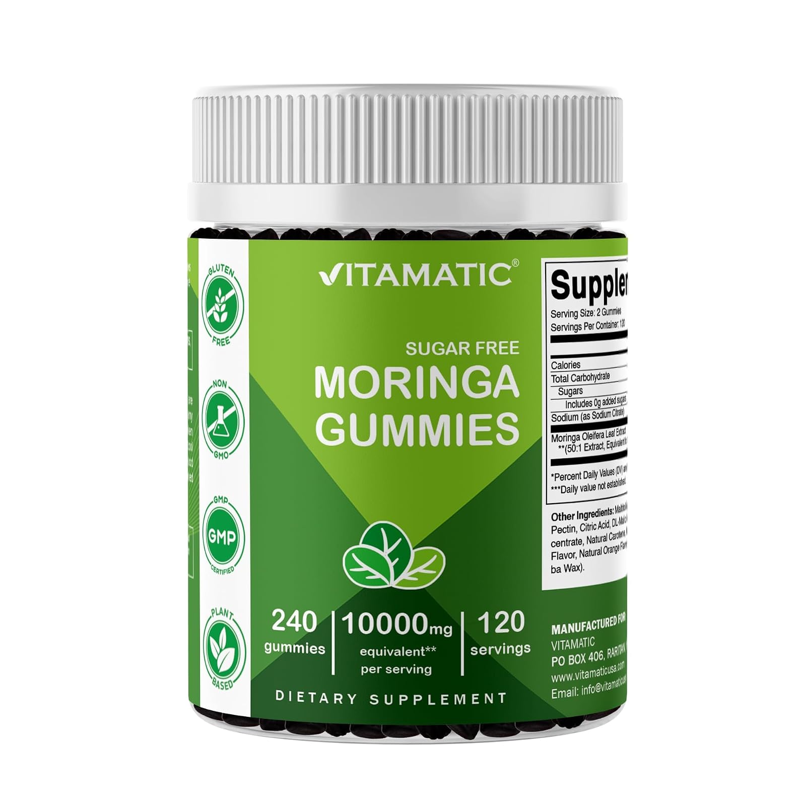 Vitamatic Moringa Gummies for energy