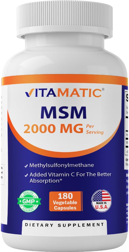 Vitamatic MSM 2000 mg capsules