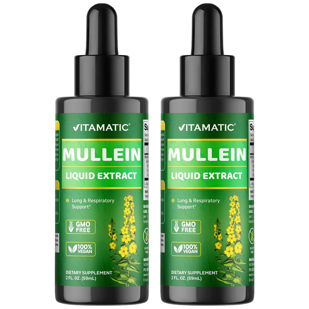 Vitamatic mullein leaf liquid supplement
