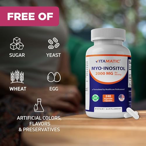Vitamatic Myo-Inositol for fertility support