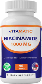 Vitamatic Niacinamide 1000 mg tablets