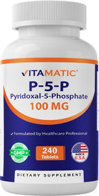 Vitamatic P5P vitamin B6 tablets