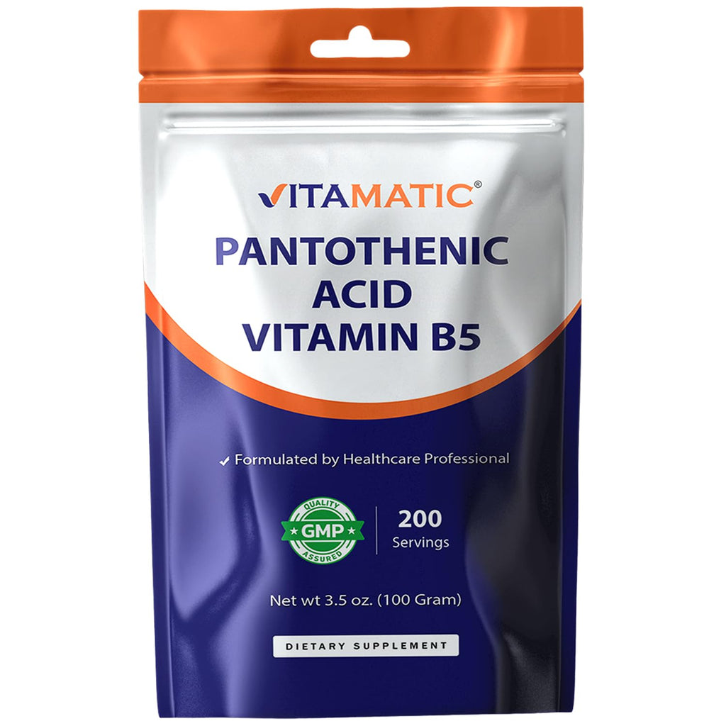 Vitamatic Pantothenic Acid benefits