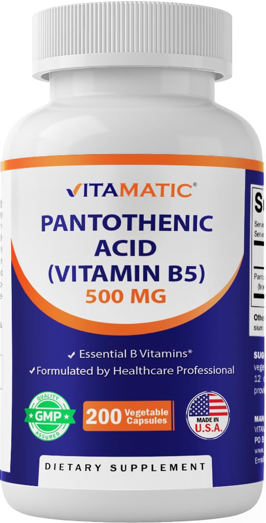 Vitamatic Pantothenic Acid capsules