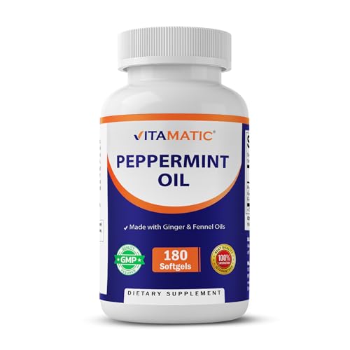 Vitamatic peppermint oil softgels