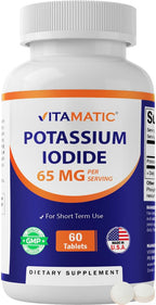 Vitamatic potassium iodide tablets benefits
