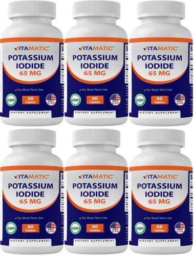 Vitamatic potassium iodide tablets for health