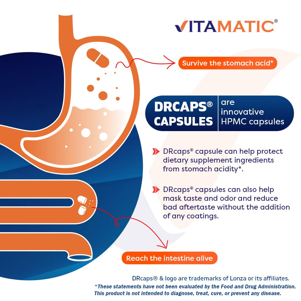 Vitamatic prebiotic capsules for wellness