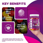 Vitamatic prebiotic gummies for wellness
