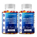 Vitamatic probiotic gummies for digestion