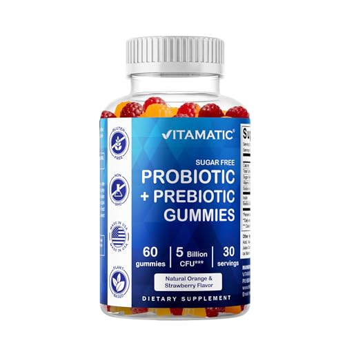 Vitamatic probiotic gummies for digestion