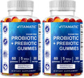 Vitamatic probiotic gummies for digestion
