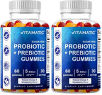 Vitamatic probiotic gummies for digestion