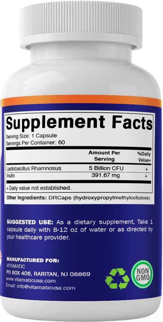 Vitamatic probiotics for overall health