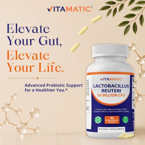 Vitamatic probiotics for overall wellness