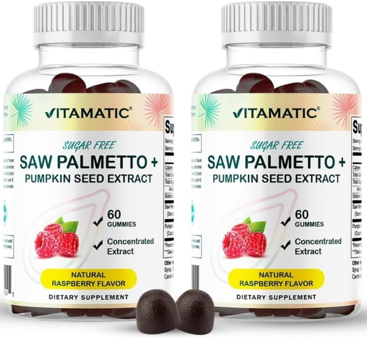 Vitamatic pumpkin seed gummies for men