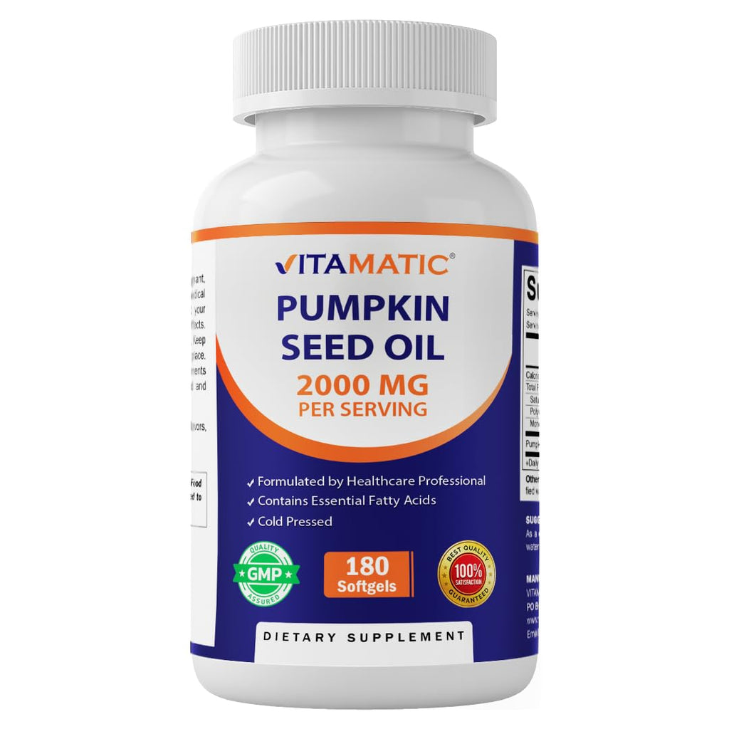Vitamatic pumpkin seed oil benefits