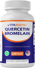 Vitamatic quercetin with bromelain capsules