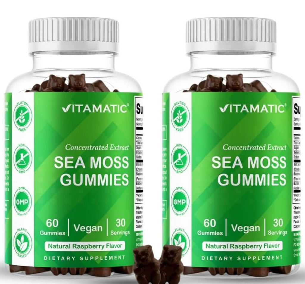Vitamatic sea moss gummies benefits