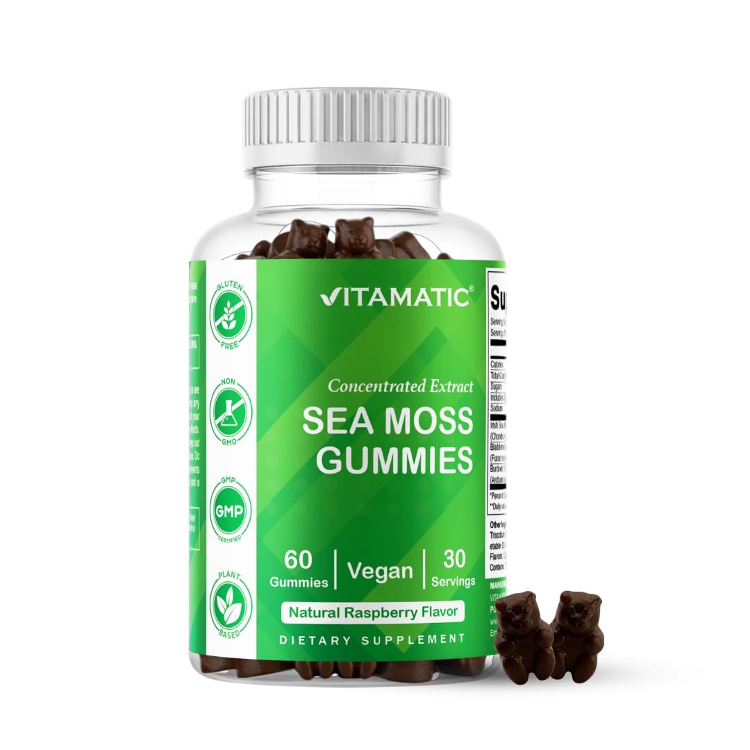 Vitamatic sea moss gummies benefits