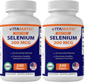 Vitamatic selenium 200 mcg tablets