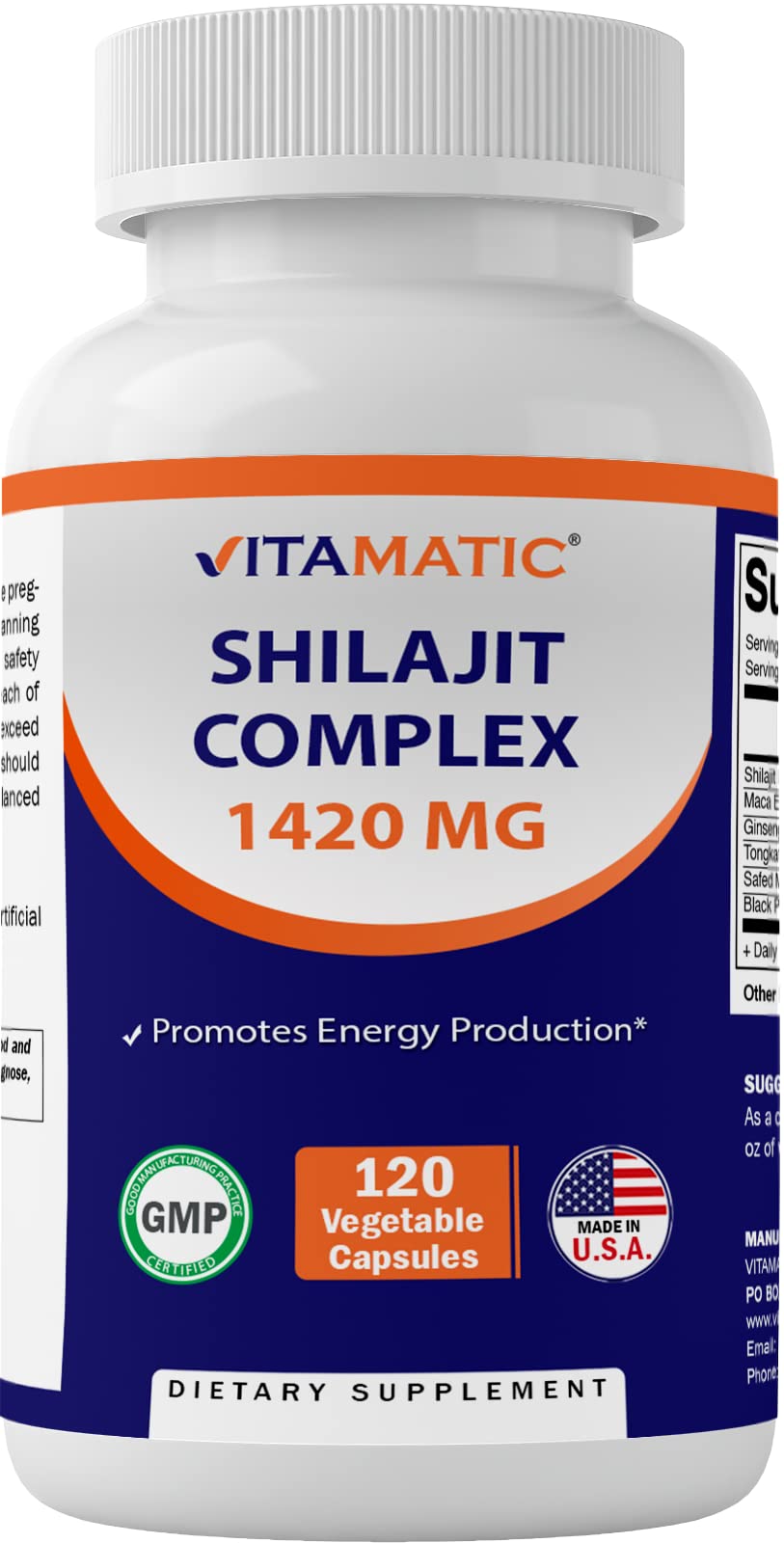 Vitamatic Shilajit Complex benefits
