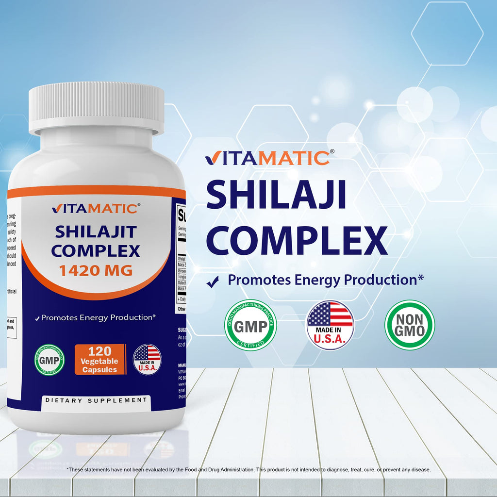 Vitamatic Shilajit Complex for vitality