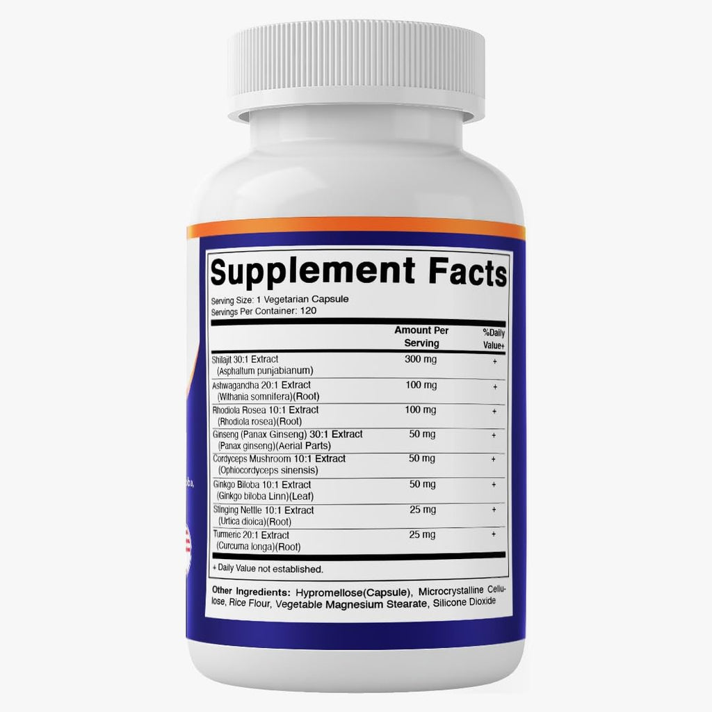Vitamatic Shilajit Complex with Ginkgo