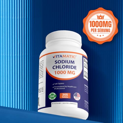 Vitamatic sodium chloride for seniors