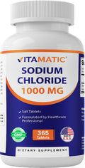 Vitamatic sodium chloride tablets for hydration