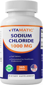 Vitamatic sodium chloride tablets for hydration