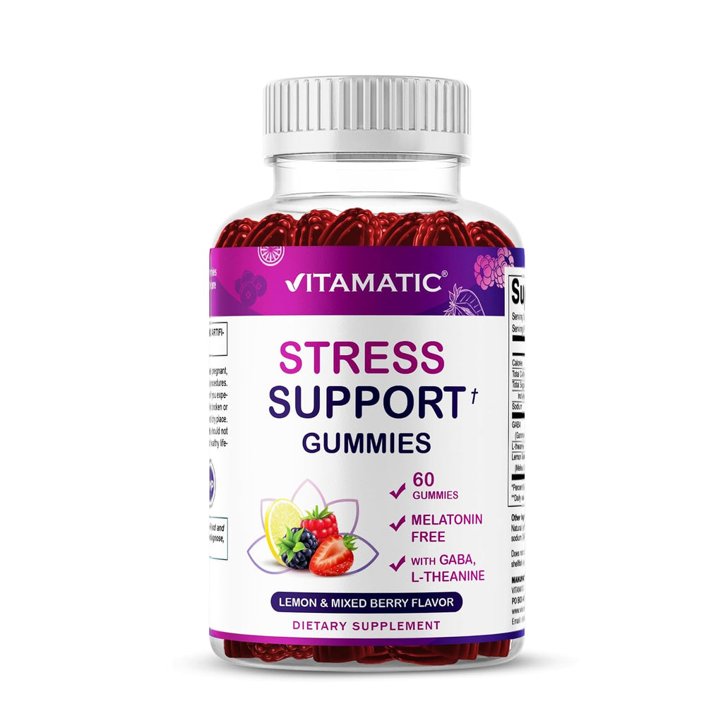 Vitamatic stress relief gummy multivitamins