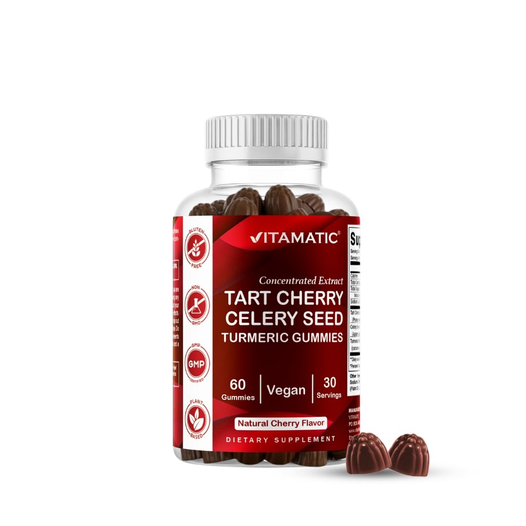 Vitamatic tart cherry gummies for wellness