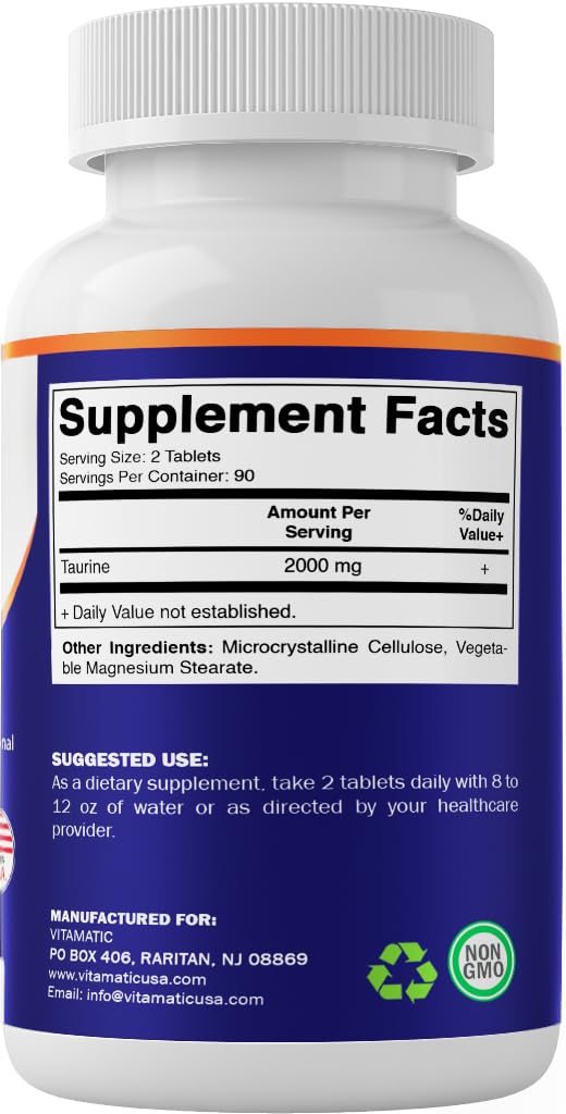 Vitamatic Taurine energy booster