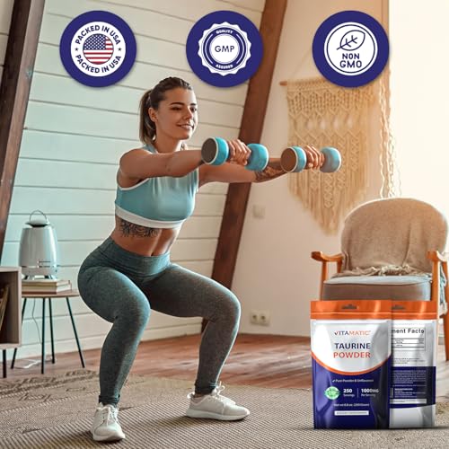 Vitamatic taurine for muscle recovery