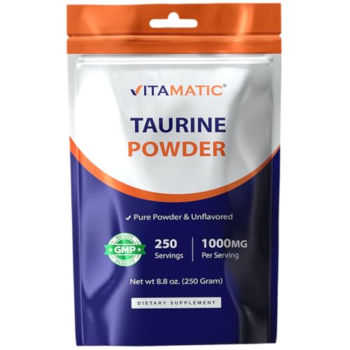 Vitamatic taurine supplement for energy